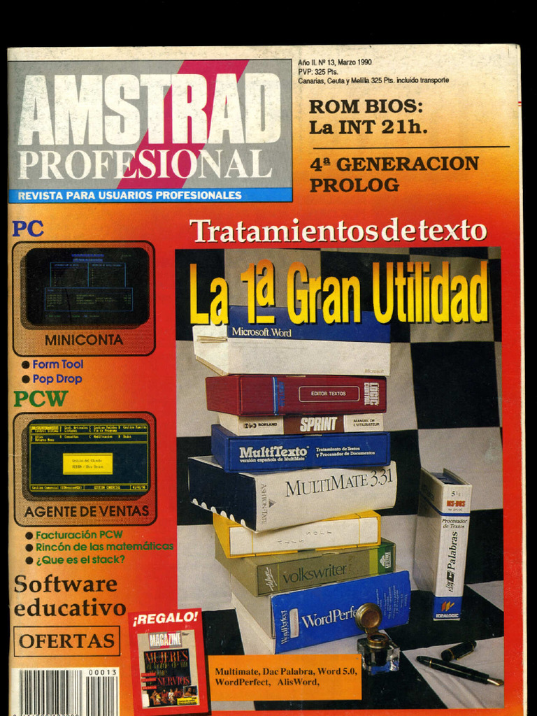Amstrad Profesional n13 | PDF