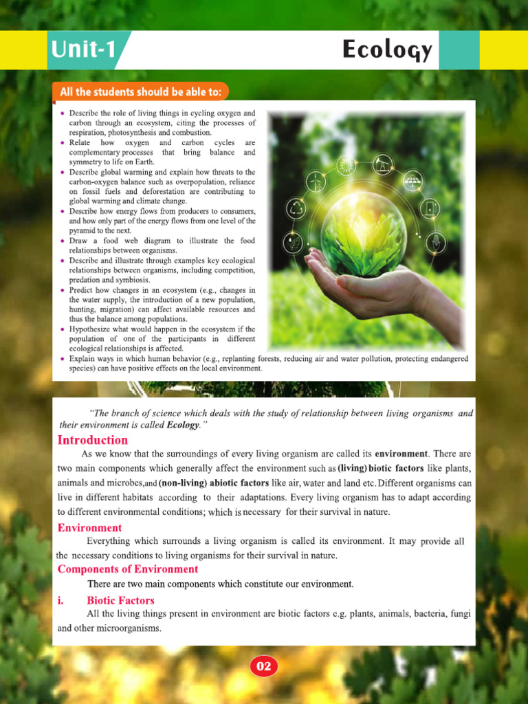 8th G. Science (Biology Portion) F | PDF