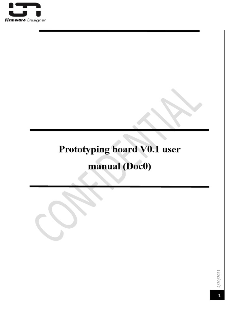 Protoryping BoardV0.1User Manual (Document 0) | PDF | Manufactured ...