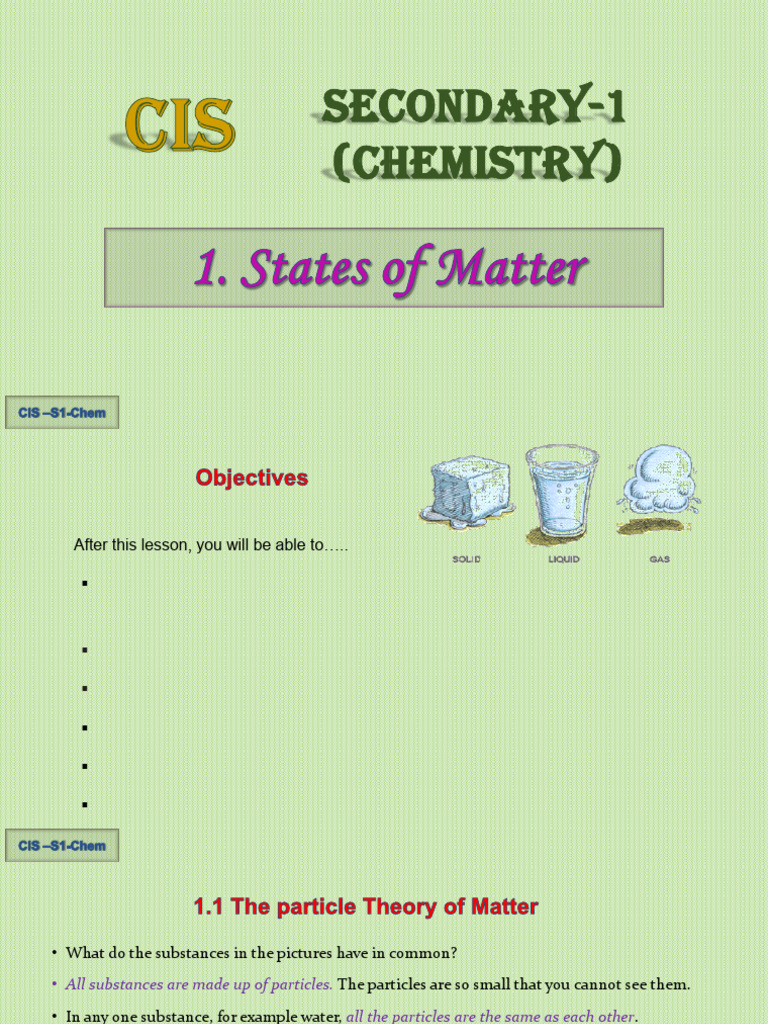Understanding States of Matter in Chemistry | PDF | Boiling | Liquids