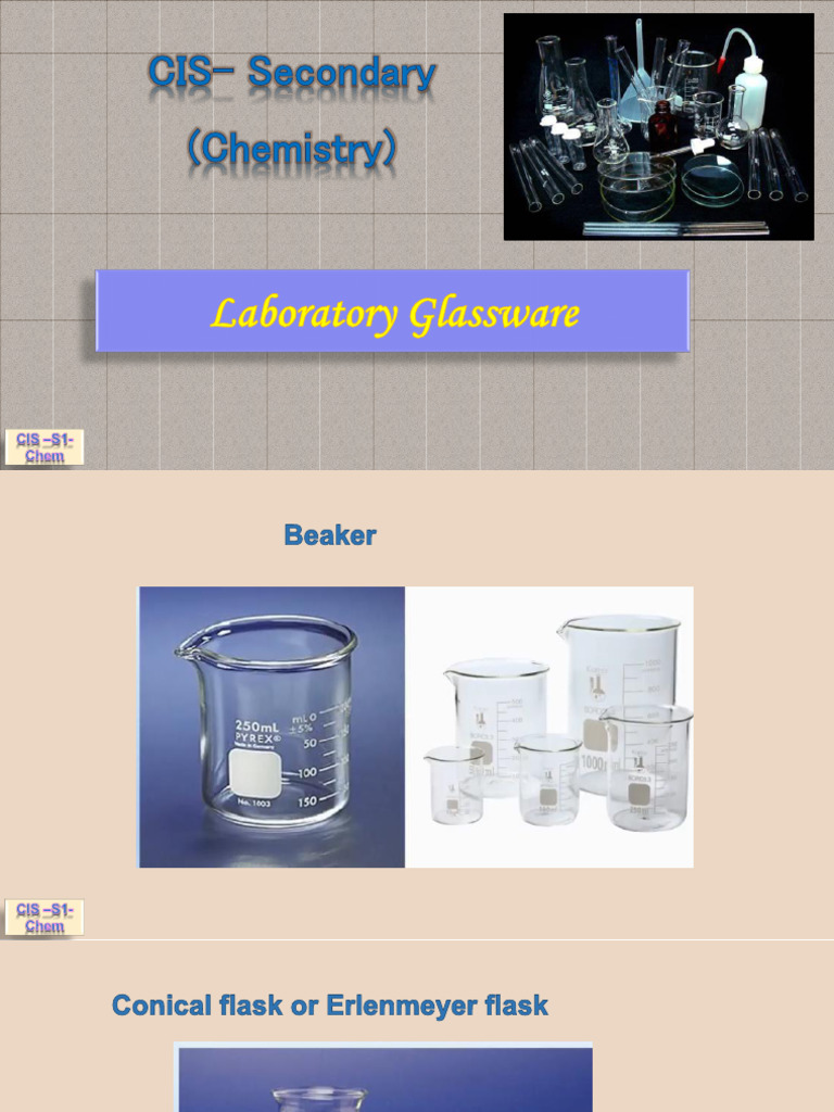 Laboratary Glassware | PDF