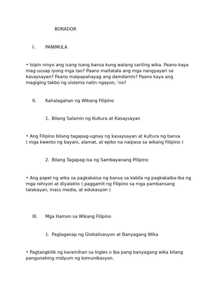 Talumpati Draft (Daven) | PDF