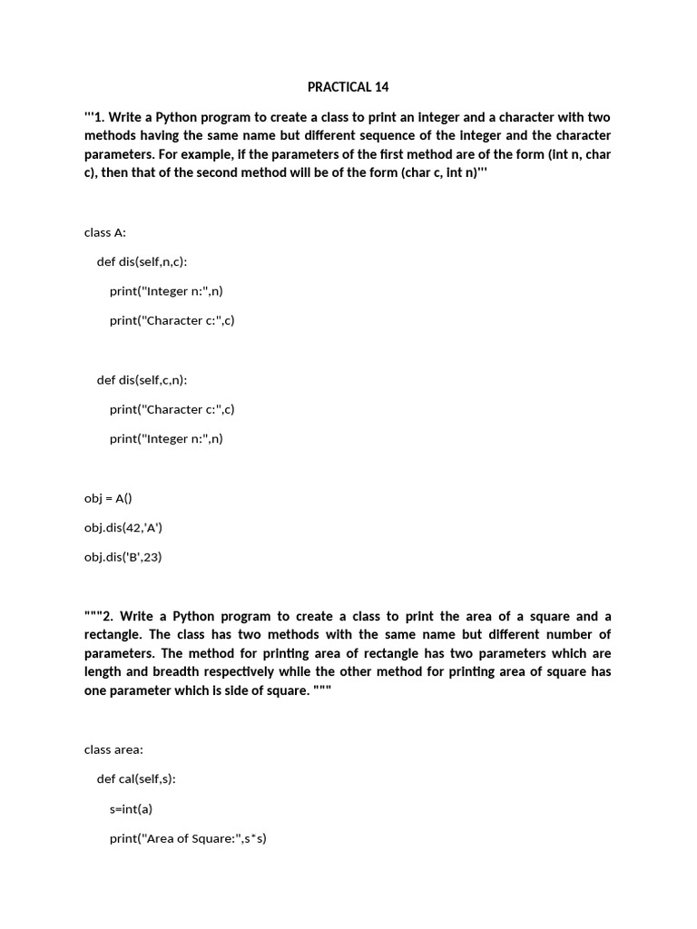 Practical 14 | PDF
