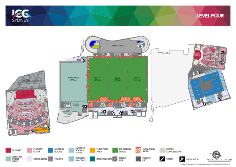 Icc Sydney Floor Plans Level Four | PDF