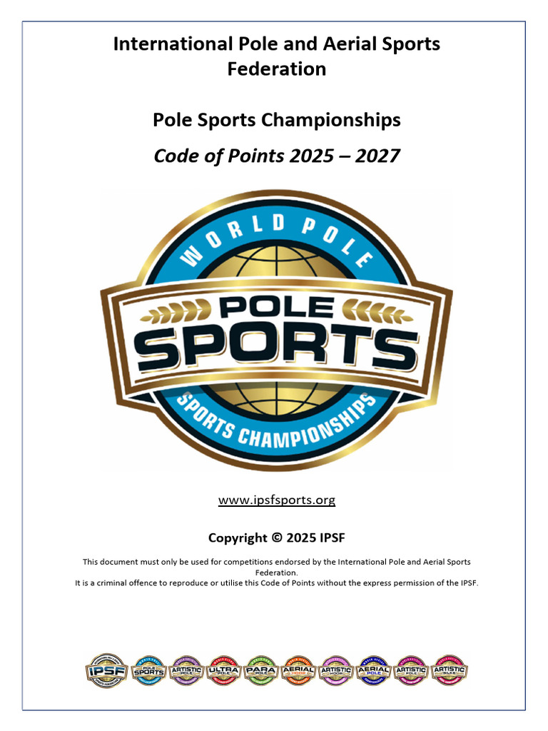 Pole Sports 2025 | PDF | Spin (Physics) | Rotation
