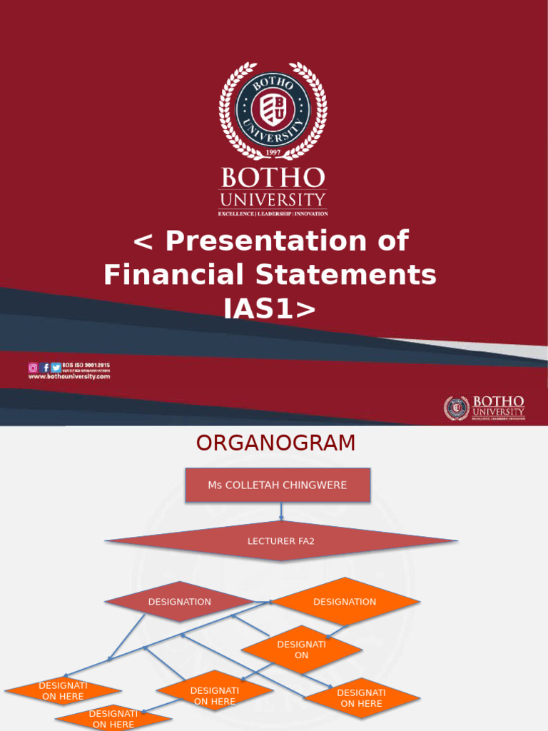 Financial Statement Principles IAS 1 | PDF | International Financial ...