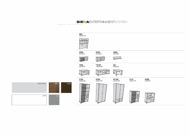 Siena Systemelements | PDF