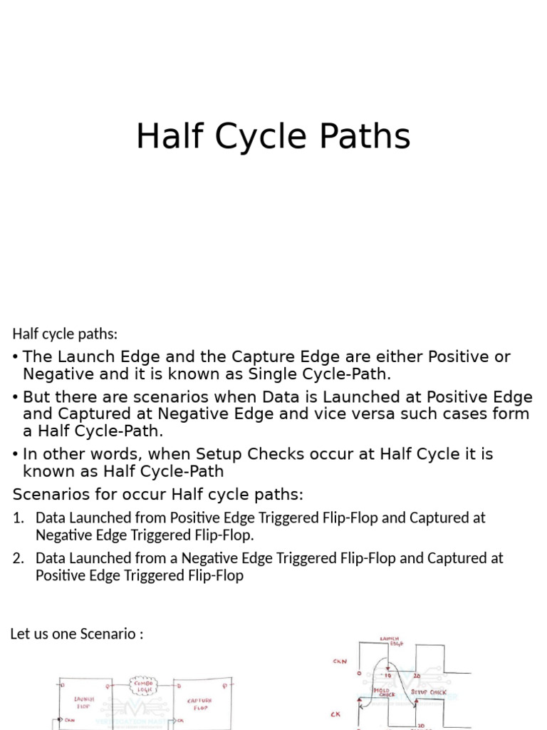Half Cycle Paths2 (1) | PDF | Computer Engineering