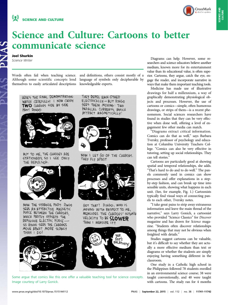 Cartoons as Tools for Science Education | PDF | Comics | Science