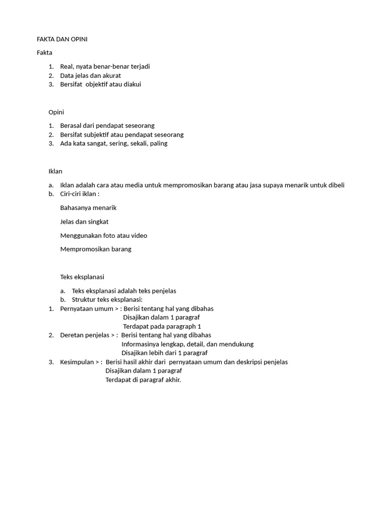 RANGKUMAN B. INDO S2 NAYLA | PDF