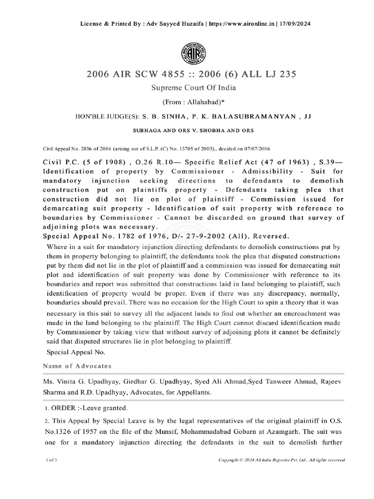 2006 Air SCW 4855 | PDF