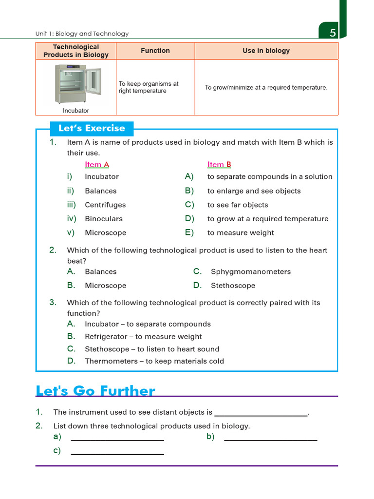 Biology Workbook Grade 8 2 | PDF | Bacteria | Cell (Biology)