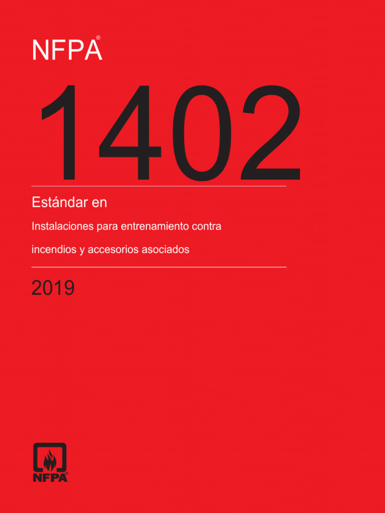NFPA 1402 - Standard On Facilities For Fire Training and Associated ...