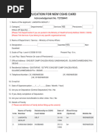 CGHS Card Renewal Form 062138069e49427 73946143 | PDF