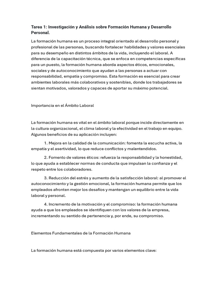 Actividad 1 Modulo 2 | PDF | Motivacional | Motivación