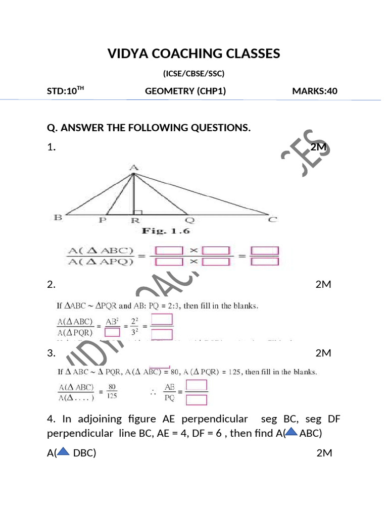 SSC SIMILARITY TEST (2) | PDF