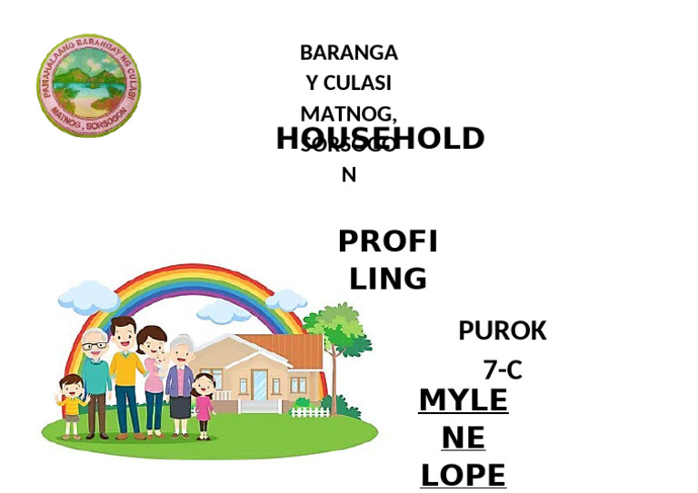 HH Profiling Cover Page | PDF