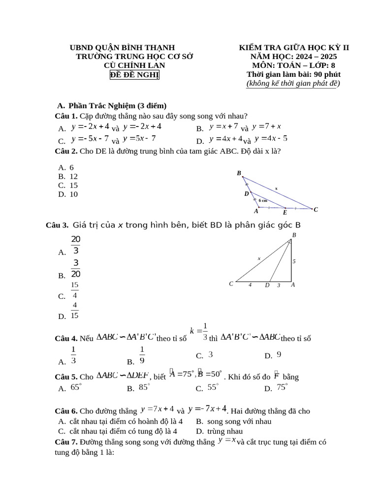 Ccl-Toan 8-GK2-2425 | PDF