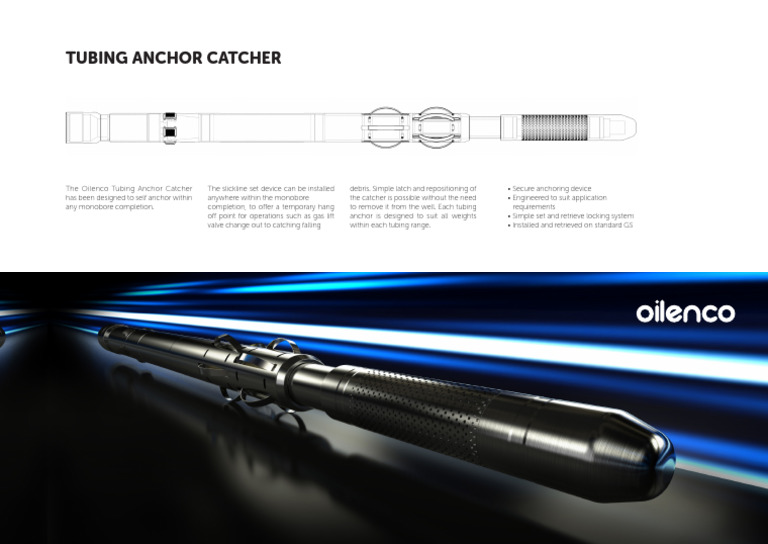 Tubing Anchor Catcher Data Sheet | PDF