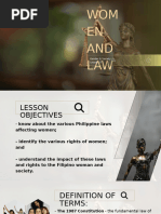 ARGUMENTATIVE MANIFESTO Women Should Be Involved in Political Affairs ...