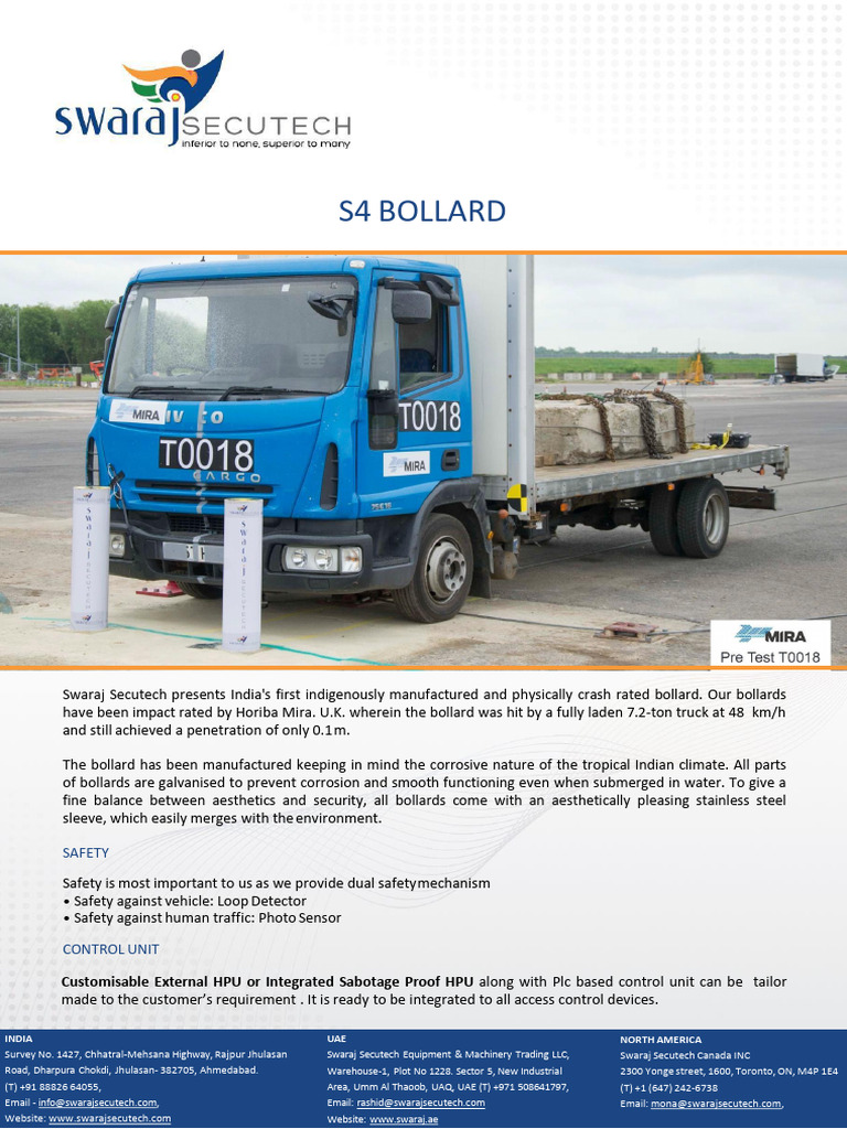 S4 Bollard | PDF