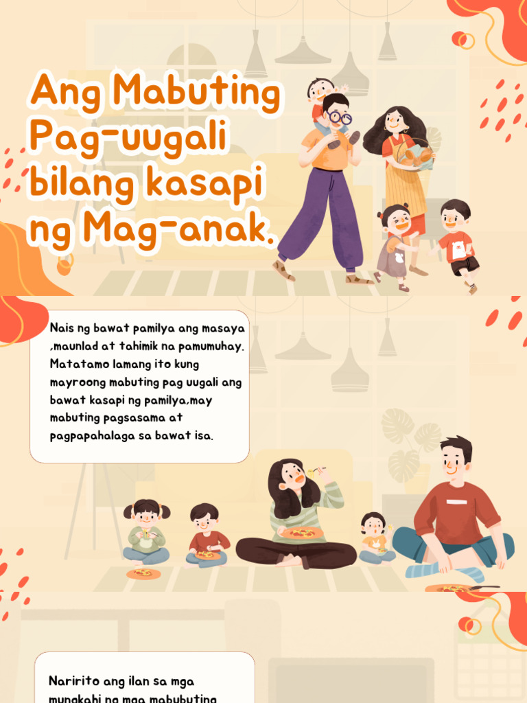 Ang Mabuting Pag Uugali. Week 2 | PDF