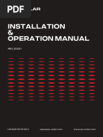 JA Solar Module Installation Guide | PDF | Photovoltaics | Solar Panel