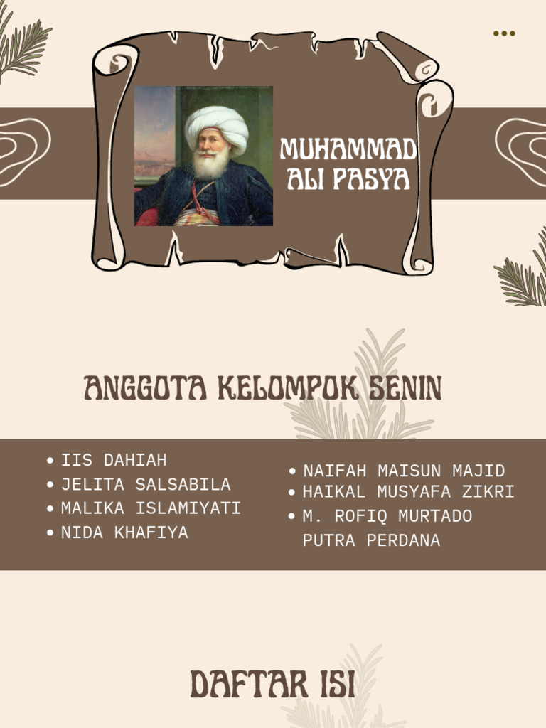 Biografi Muhammad Ali Pasha | PDF