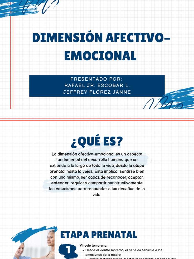 Dimensión Afectivo-Emocional | PDF | Adultos | Las emociones