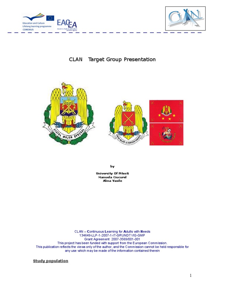 CLAN Romanian Land Forces Presentation | PDF | Military | Military Science