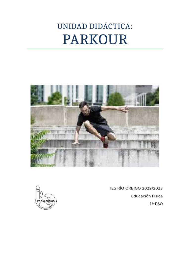 Teoría Parkour 1ºeso | PDF | Escalera | Hombro