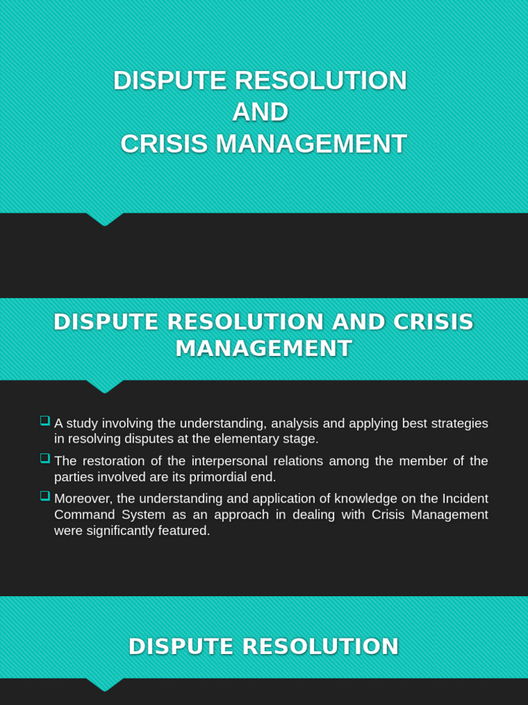 DISPUTE-RESOLUTION-SYSTEM-AND-AMICABLE-SETTLEMENT | PDF | Mediation ...