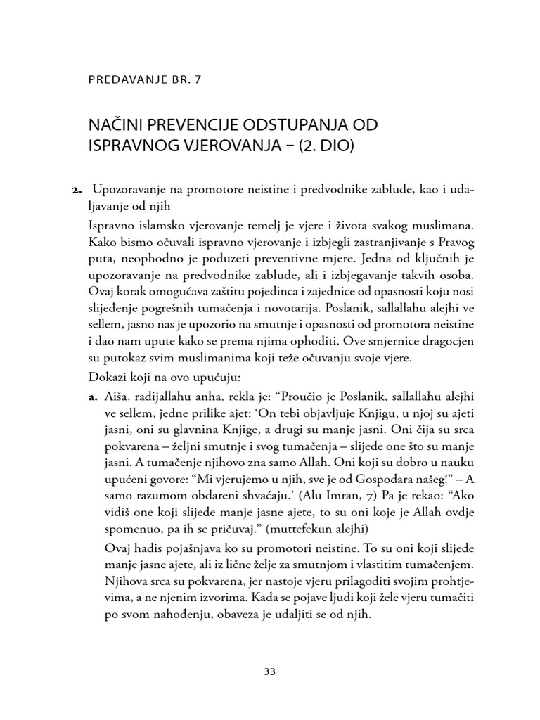 Akaid - Predavanje 7 | PDF