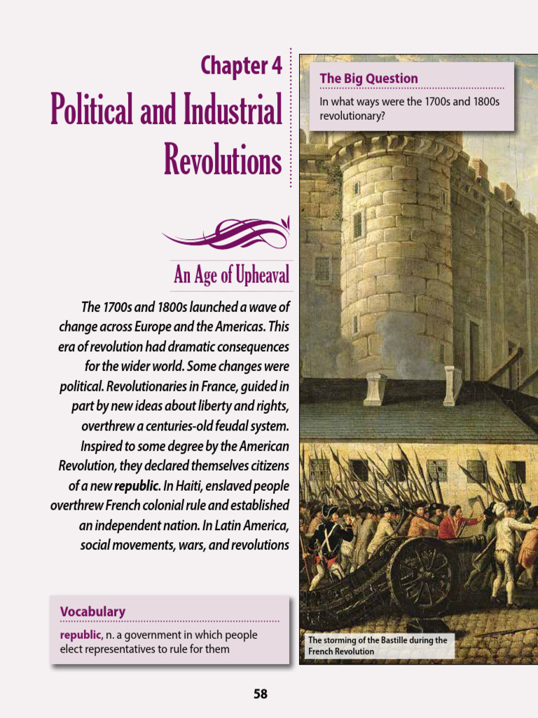 Political and Industrial Revolutions Overview | PDF | Napoleon ...