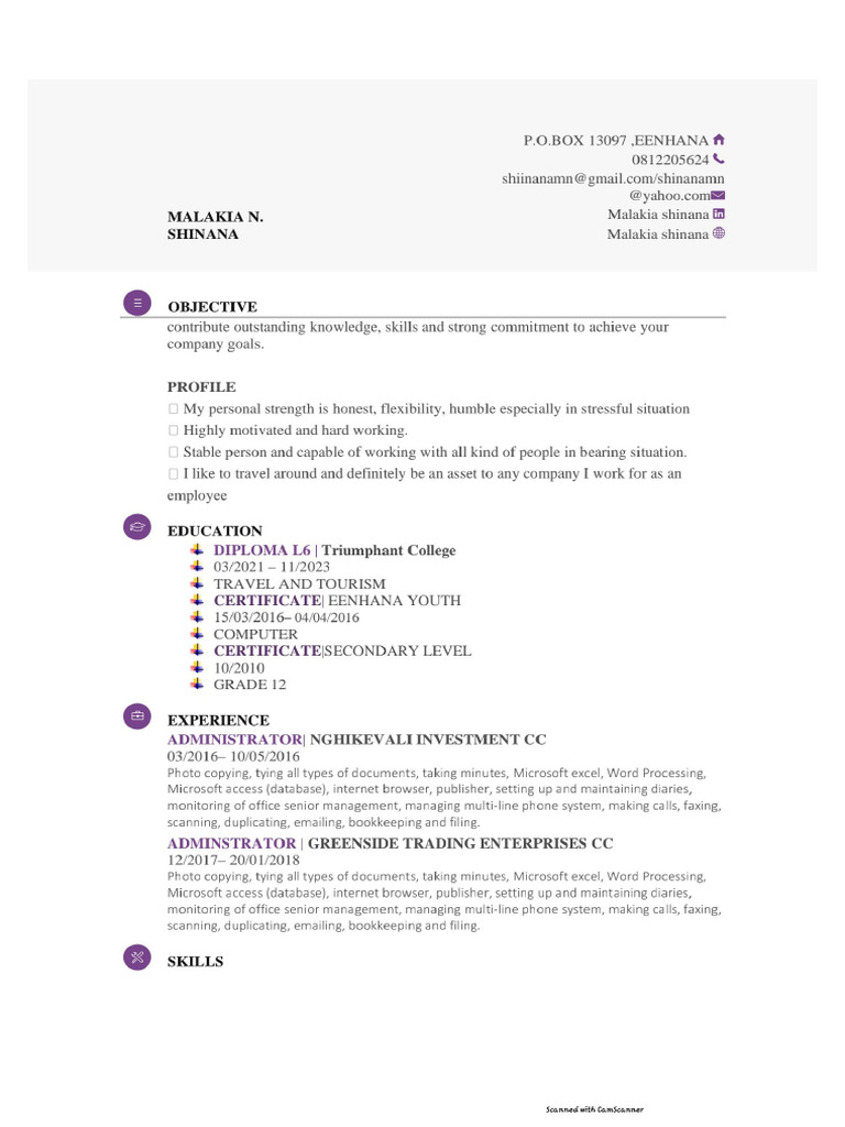 Qatar cv (1) (2) | PDF