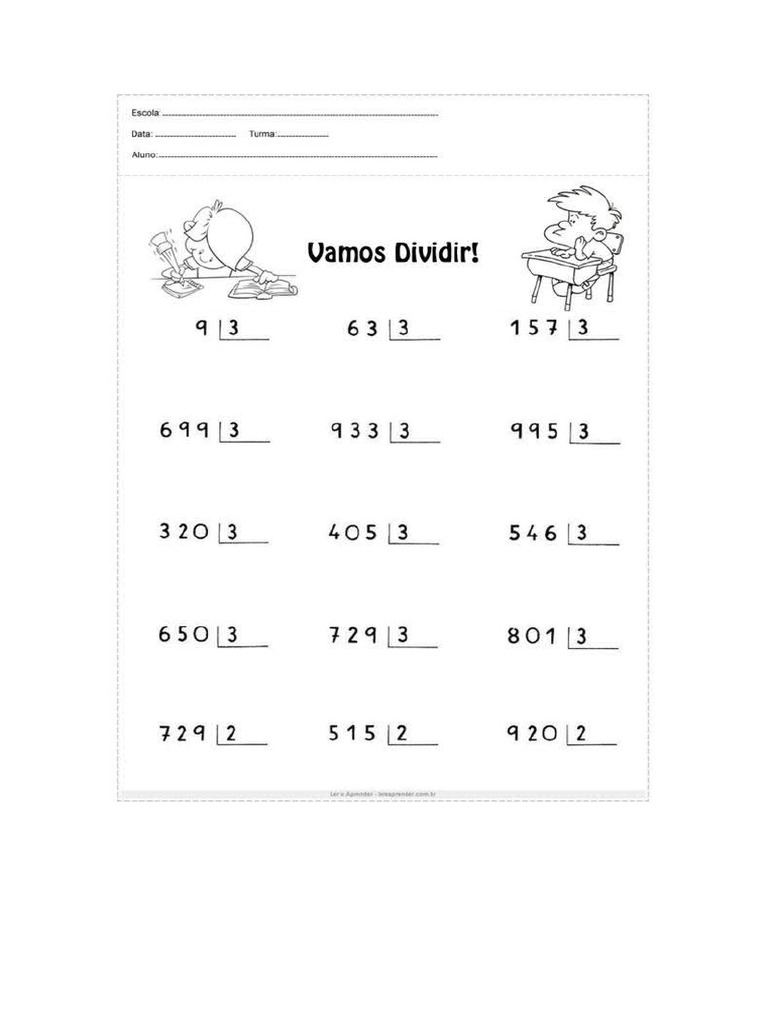 Atividades de Matematica | PDF