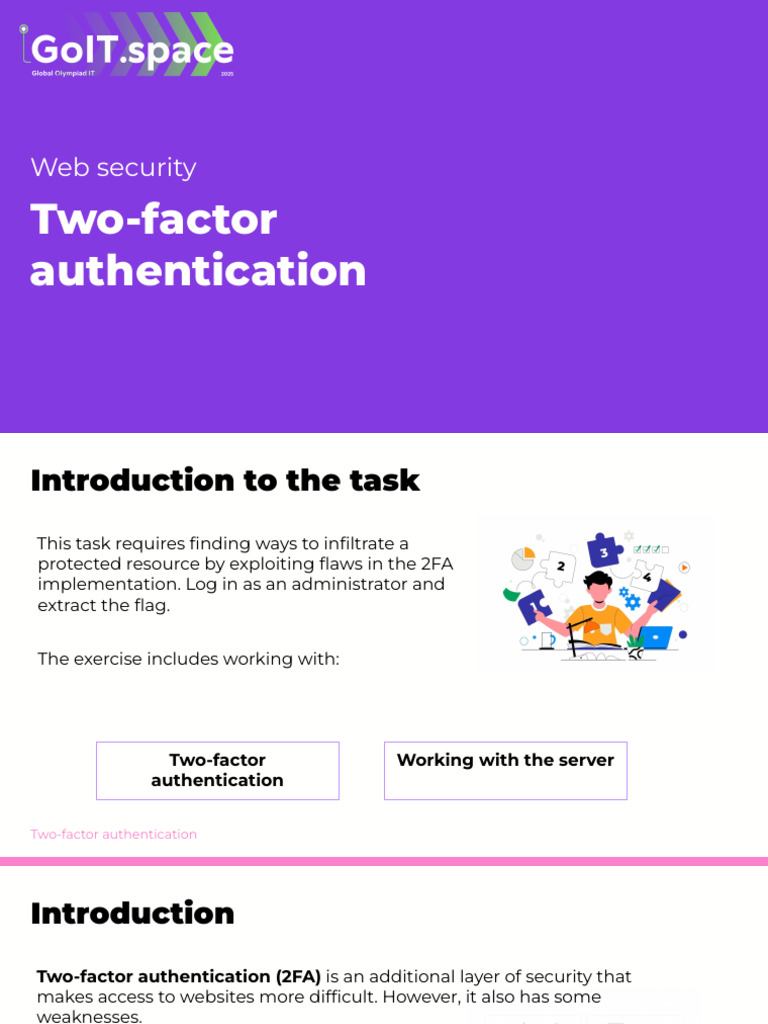 Two-factor Authentication Web Security (Advanced) ENG_1743497570 | PDF ...
