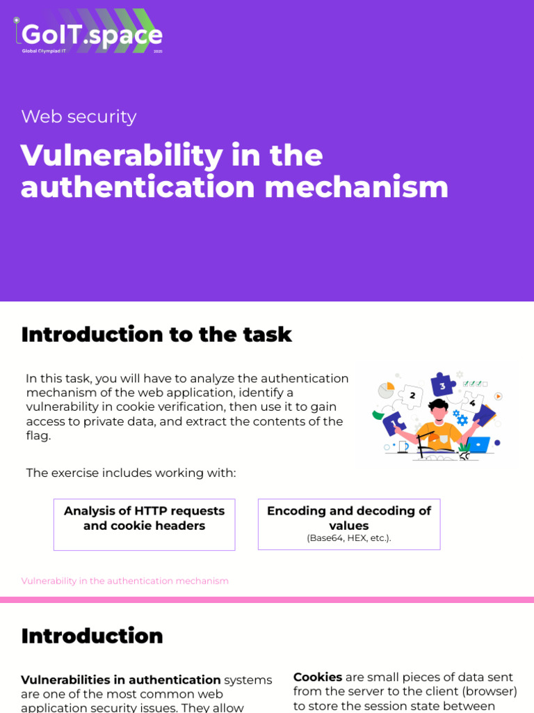Vulnerability in The Authentication Mechanism Web Security (Intermediate) ENG - 1743497488 | PDF ...