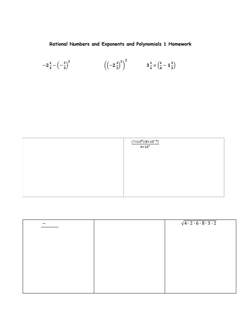Simplifying Expressions with Exponents | PDF | Area | Polynomial