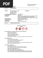 Oxonia Active 150 Safety Data Sheet | PDF | Personal Protective ...