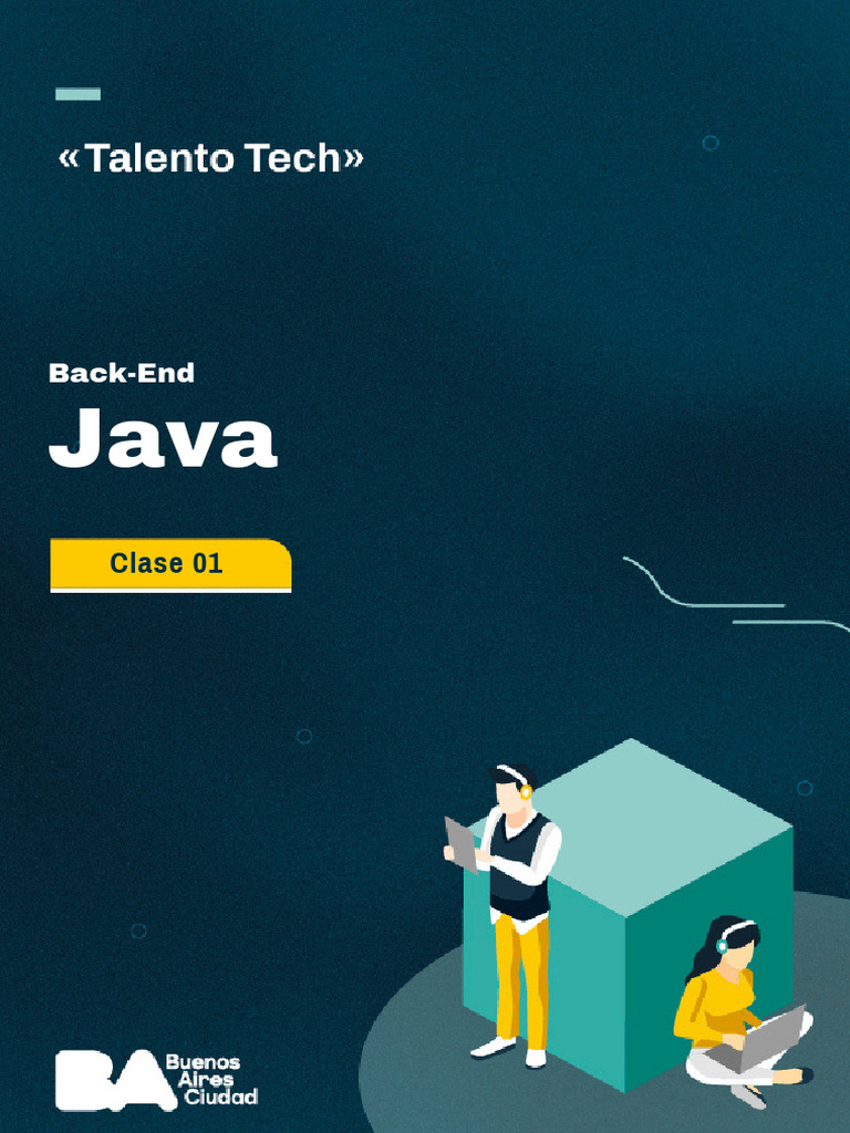 Clase01 - Java Talento Tech | PDF | Java (lenguaje de programación) | Entorno de desarrollo ...