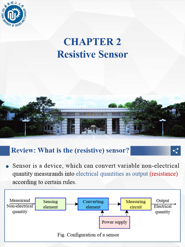 Understanding Resistive Sensors and Strain Gauges | PDF | Young's ...