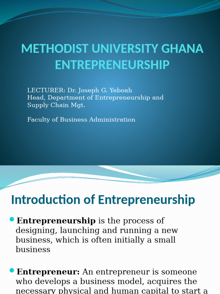 Introduction To Entrepreneurship 101 | PDF | Entrepreneurship | Partnership