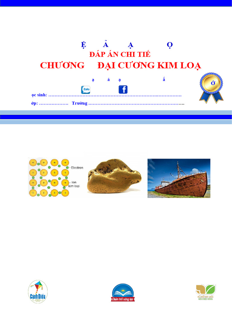 2024 - 2025. 12.6 Dai Cuong Ve Kim Loai. NMT - Dap An (T) | PDF