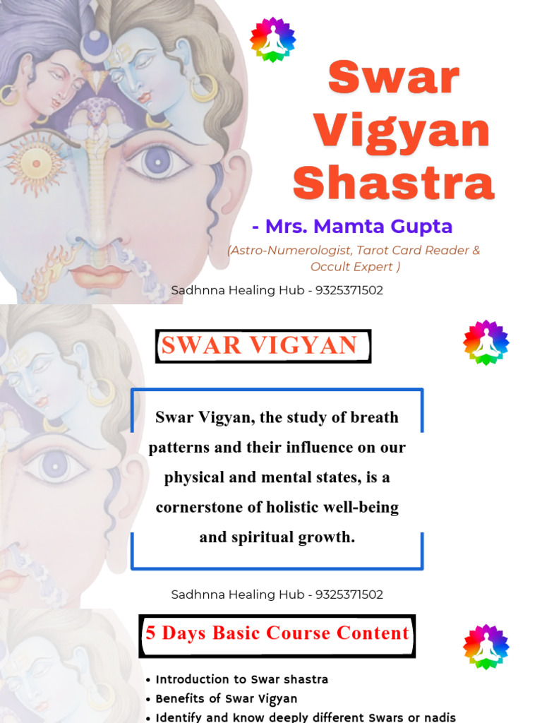 Introduction to Swar Vigyan Course | PDF