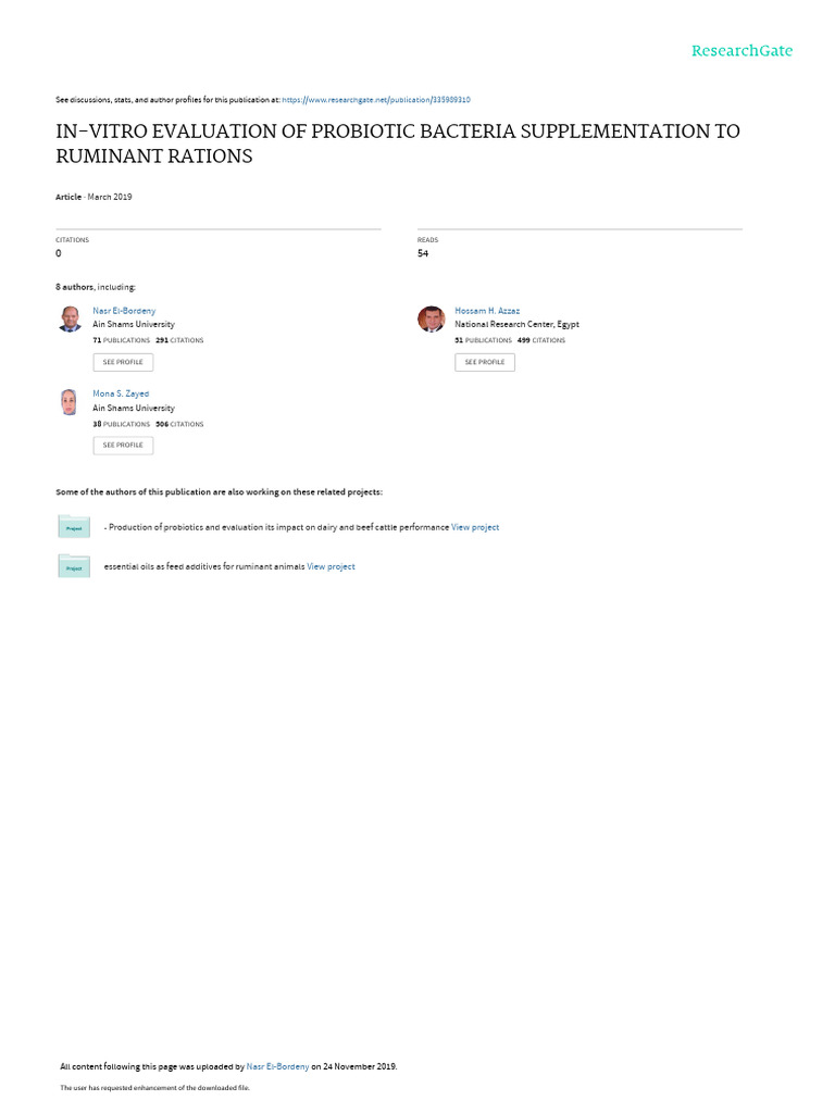 AJS_Volume27_Issue1_Pages339-345 | PDF | Probiotic | Biology