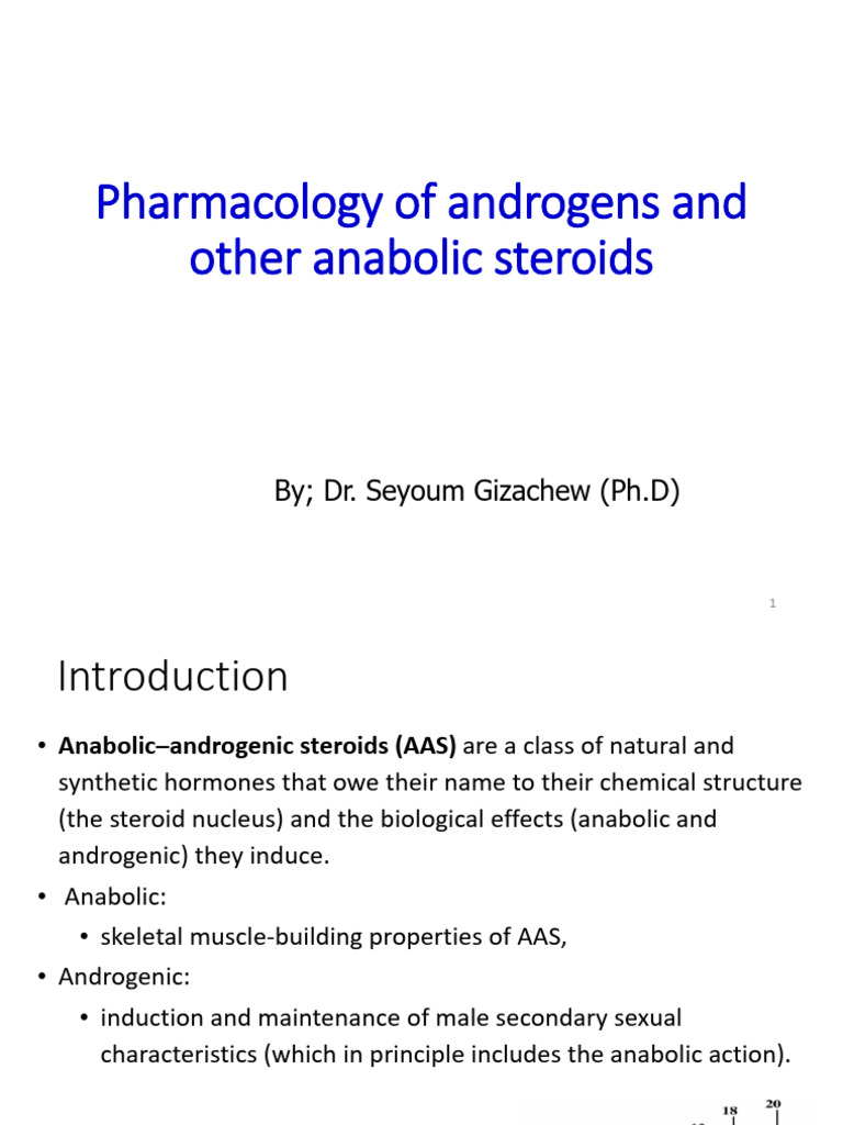 Pharmacology of Androgens and Other Anabolic Steroids | PDF ...