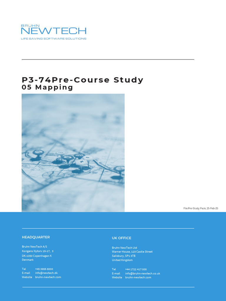 P3 74 Study Pack 05 Mapping | PDF | Map | Computer File