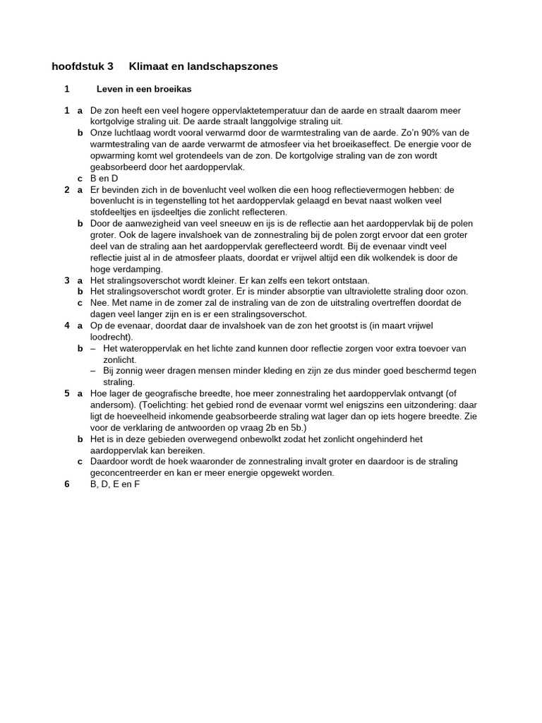 Antwoorden Opdrachten H3 | PDF