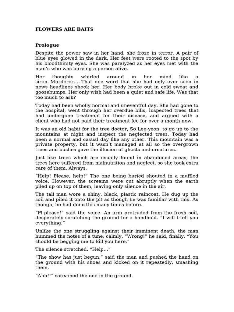 Flowers Are Baits | PDF